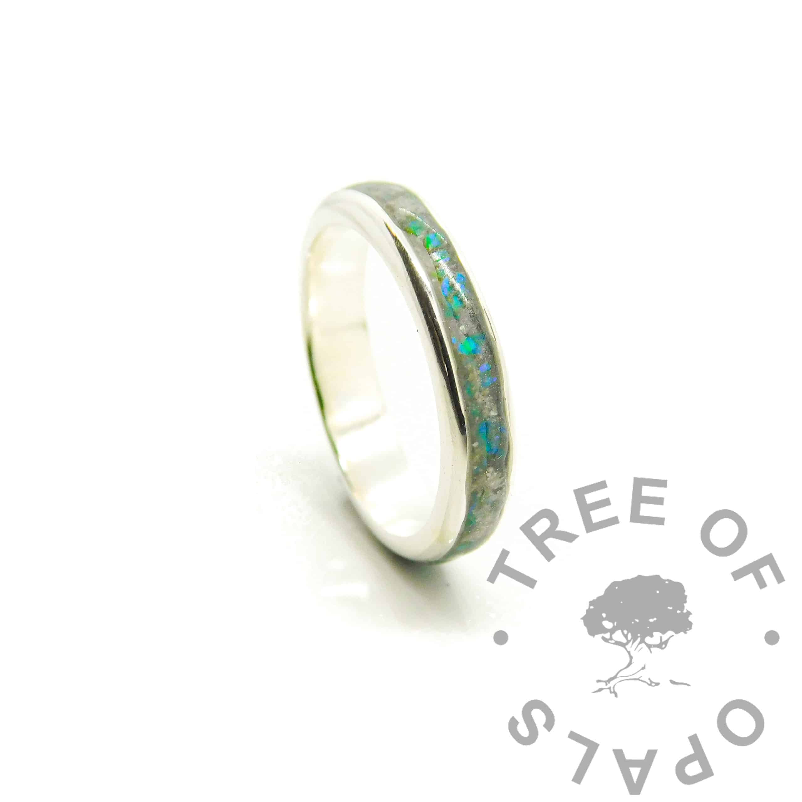 Umbilical Cord Channel Ring ⋆ Tree of Opals